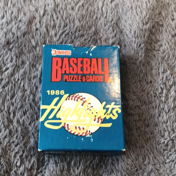 Other | Mlb Cards Don Russ Highlights 1986 | Poshmark
